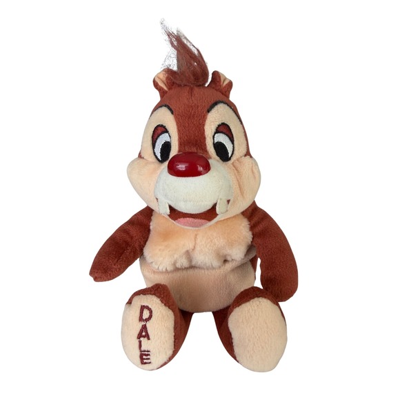 Disney | Toys | Disney Dale Plush Stuffed Animal Toy Red Nose Chipmunk ...
